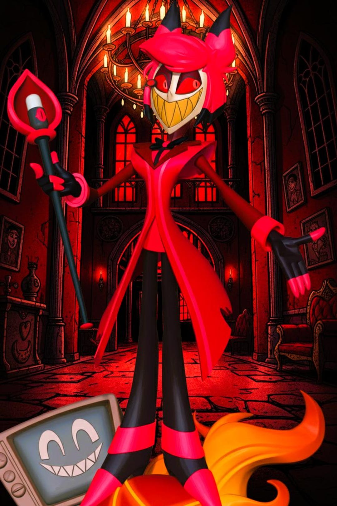 3D Alastor Print Anime STL File - Digital Download - Etsy