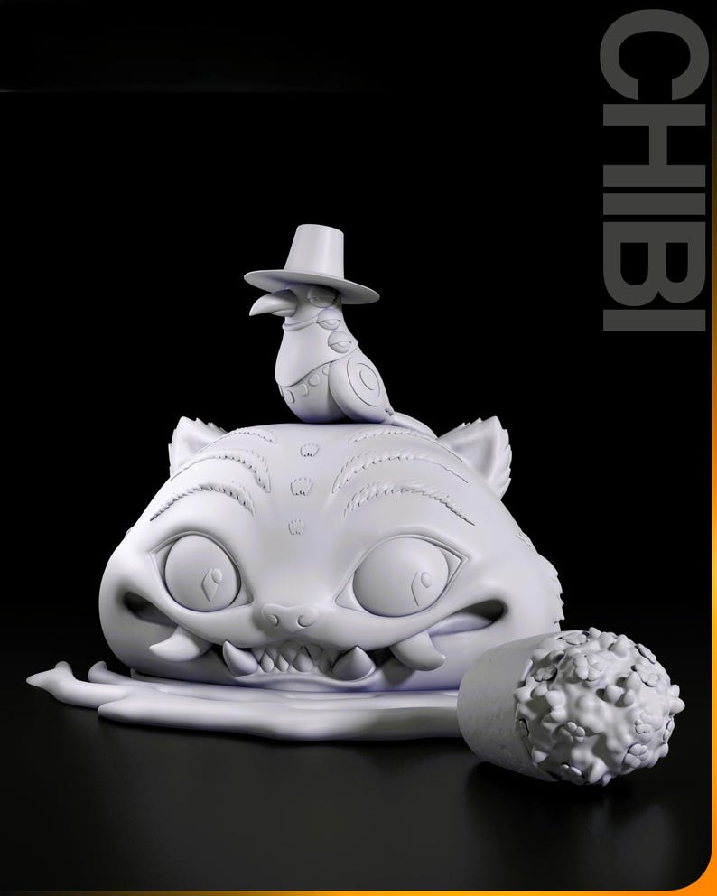 3D STL Figure Derpy Tiger Demon Hunters Anime Print File - Digital ...