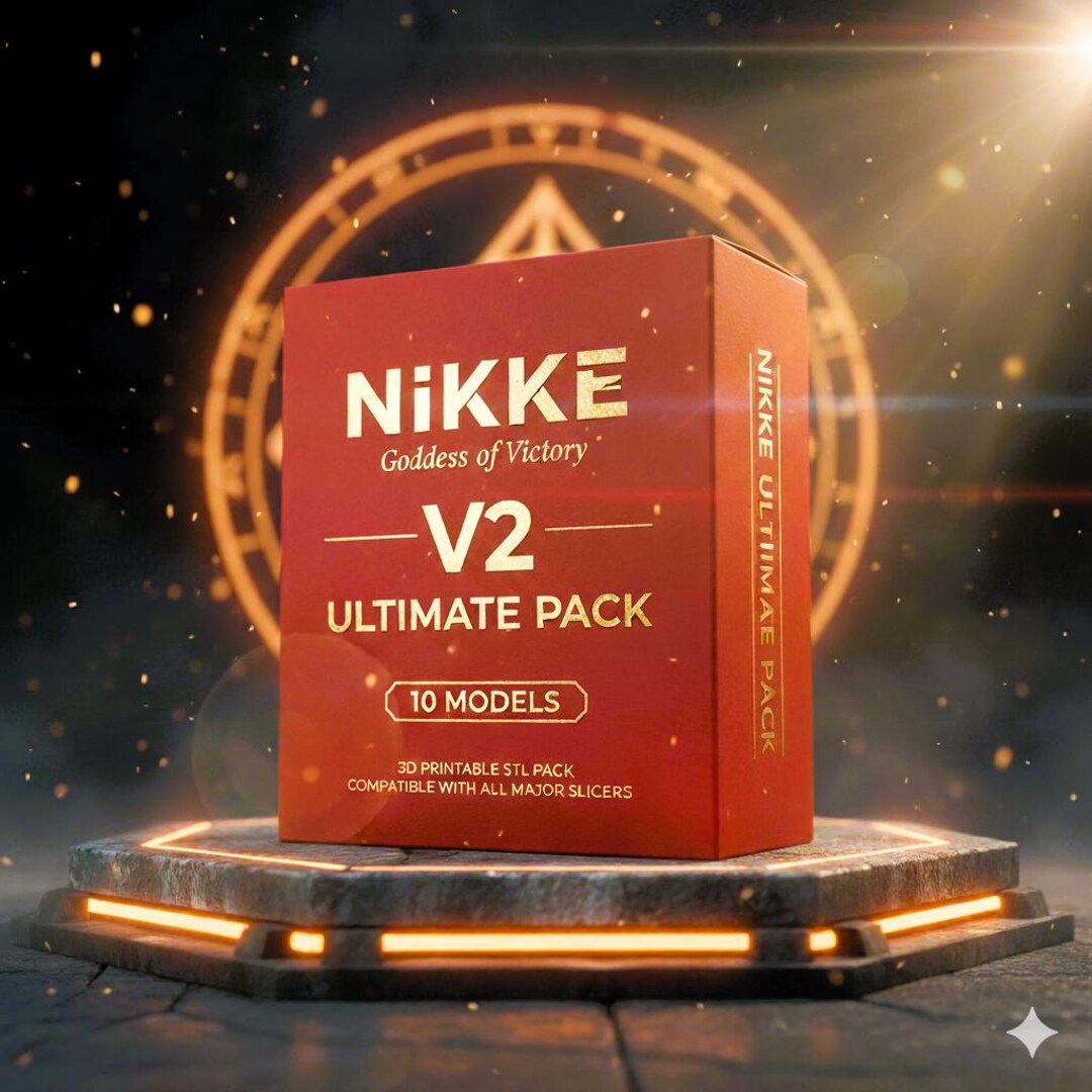 STL Nikke V2 Figures – 10 Printable Manga Models | 3D Pack Premium ...