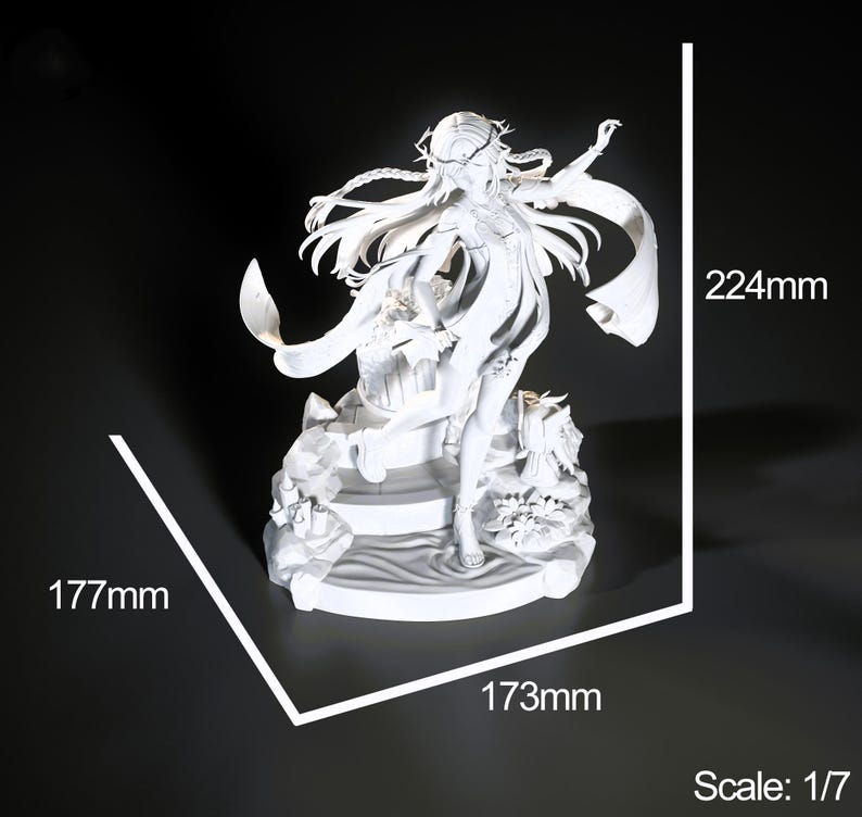 Cartethyia Wuthering Waves 3D Printable STL Figure | Premium Anime Geek ...