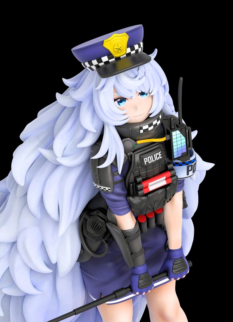 Fichier STL Poli Nikke Impression 3D Anime - Téléchargement Numérique ...