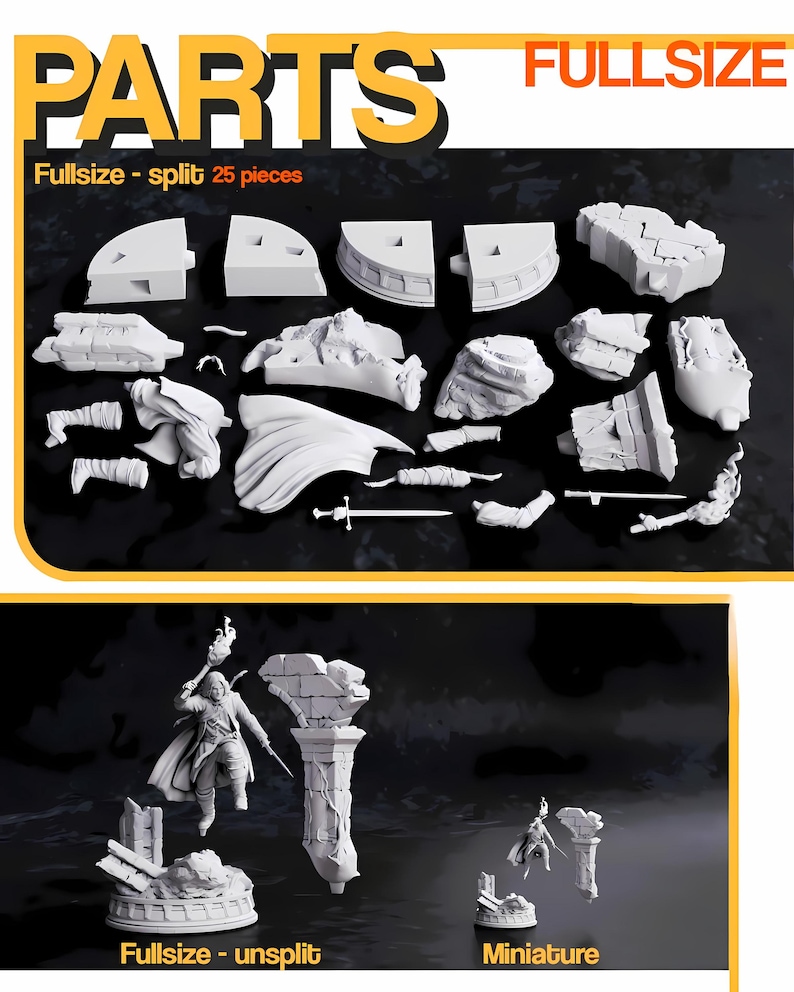 3D STL File Aragorn the Lord of the Rings Anime Print - Digital ...