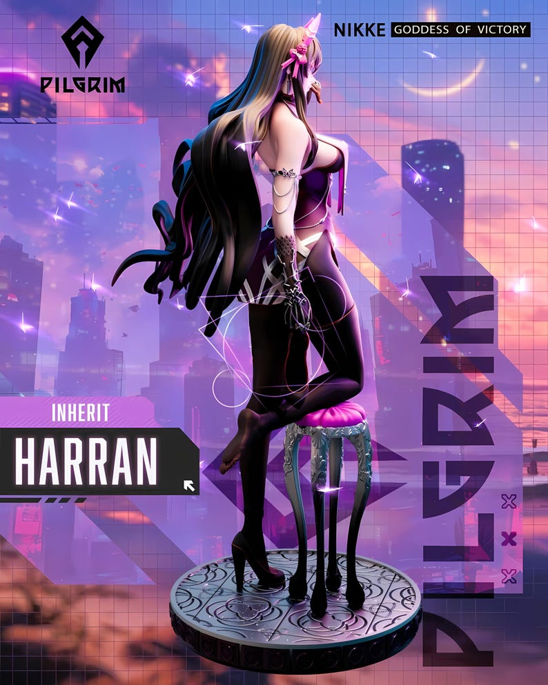Harran NSFW Nikke 3D Print Anime STL File - Digital Download - Etsy