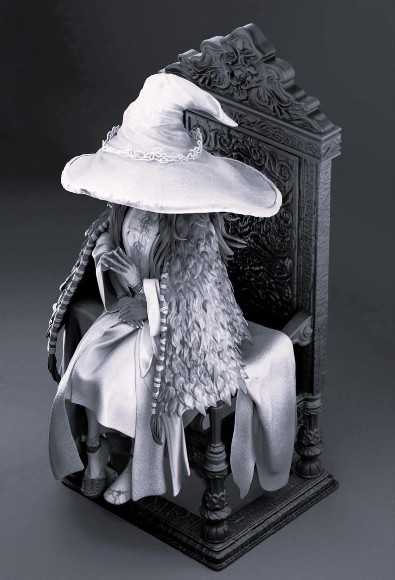 3D STL Figure to Print Ranni the Witch Elden Ring Otaku | Premium Anime ...