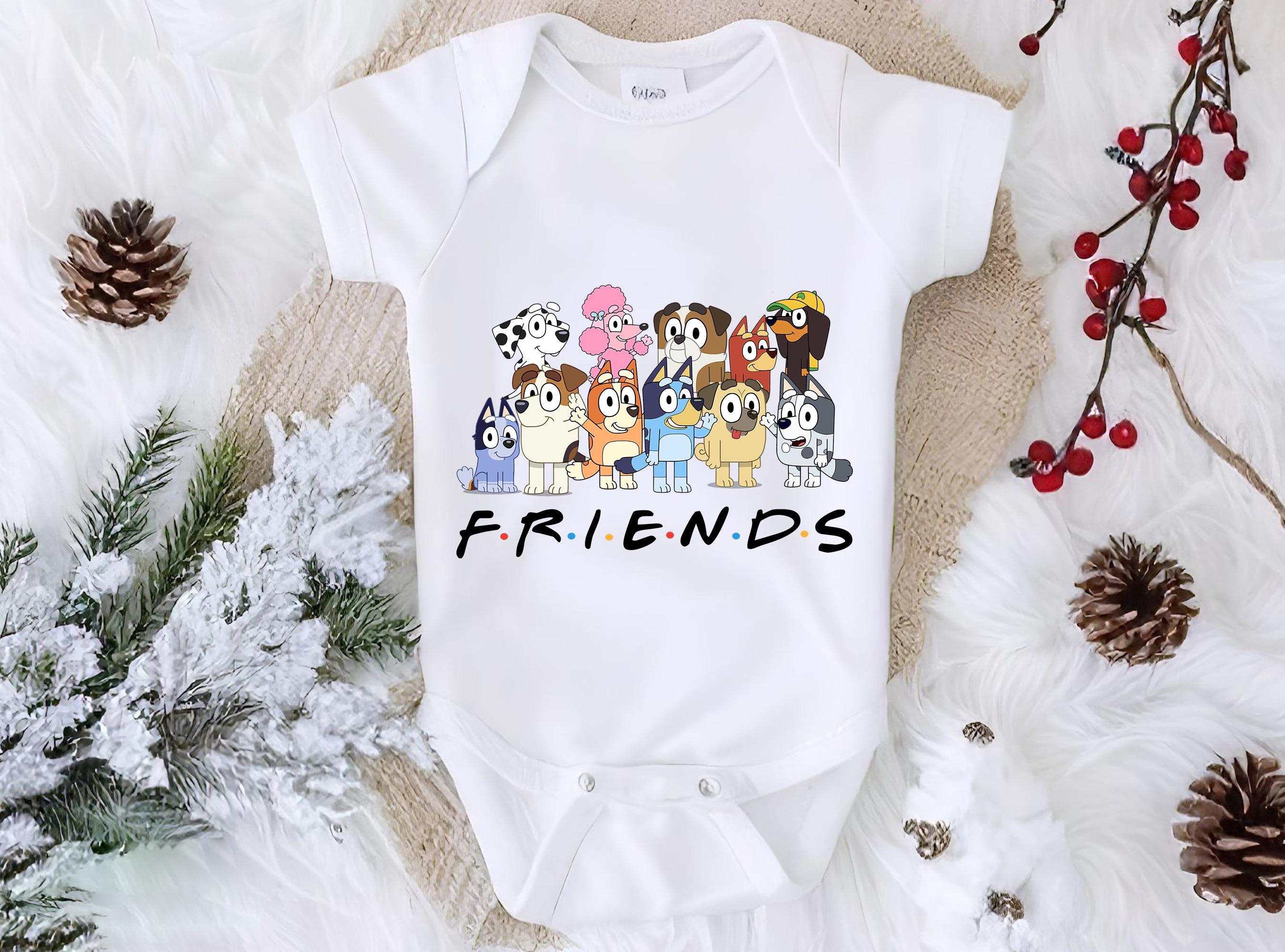 Cute Cartoon Character Friends DTF Transfer, Fun and Colorful Ready to ...