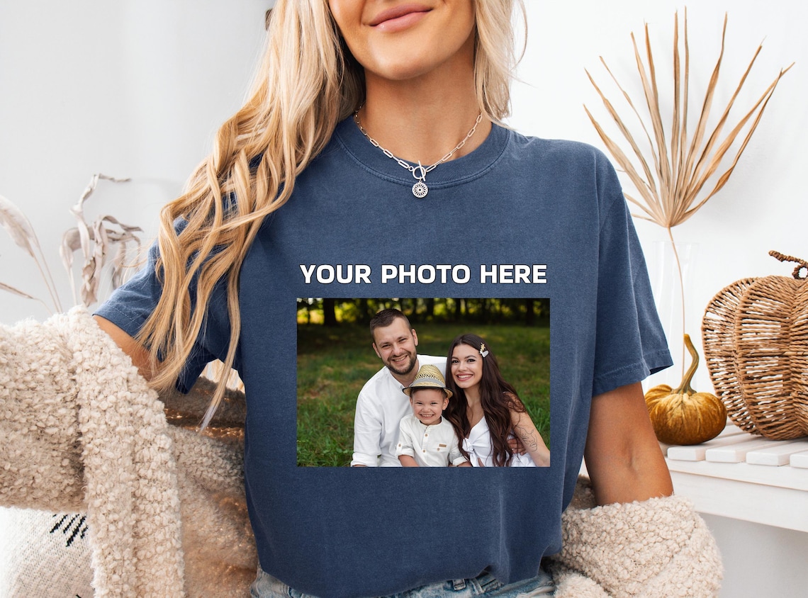 Custom Photo DTF Transfer: Personalized Iron-on Decal - Etsy