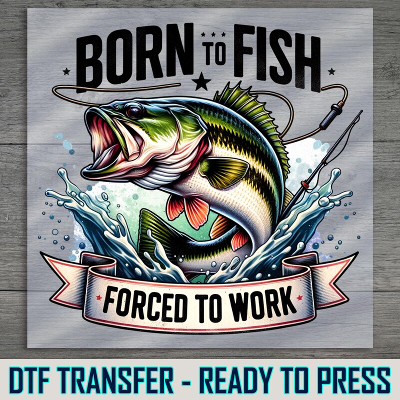 Born to Fish - Etsy