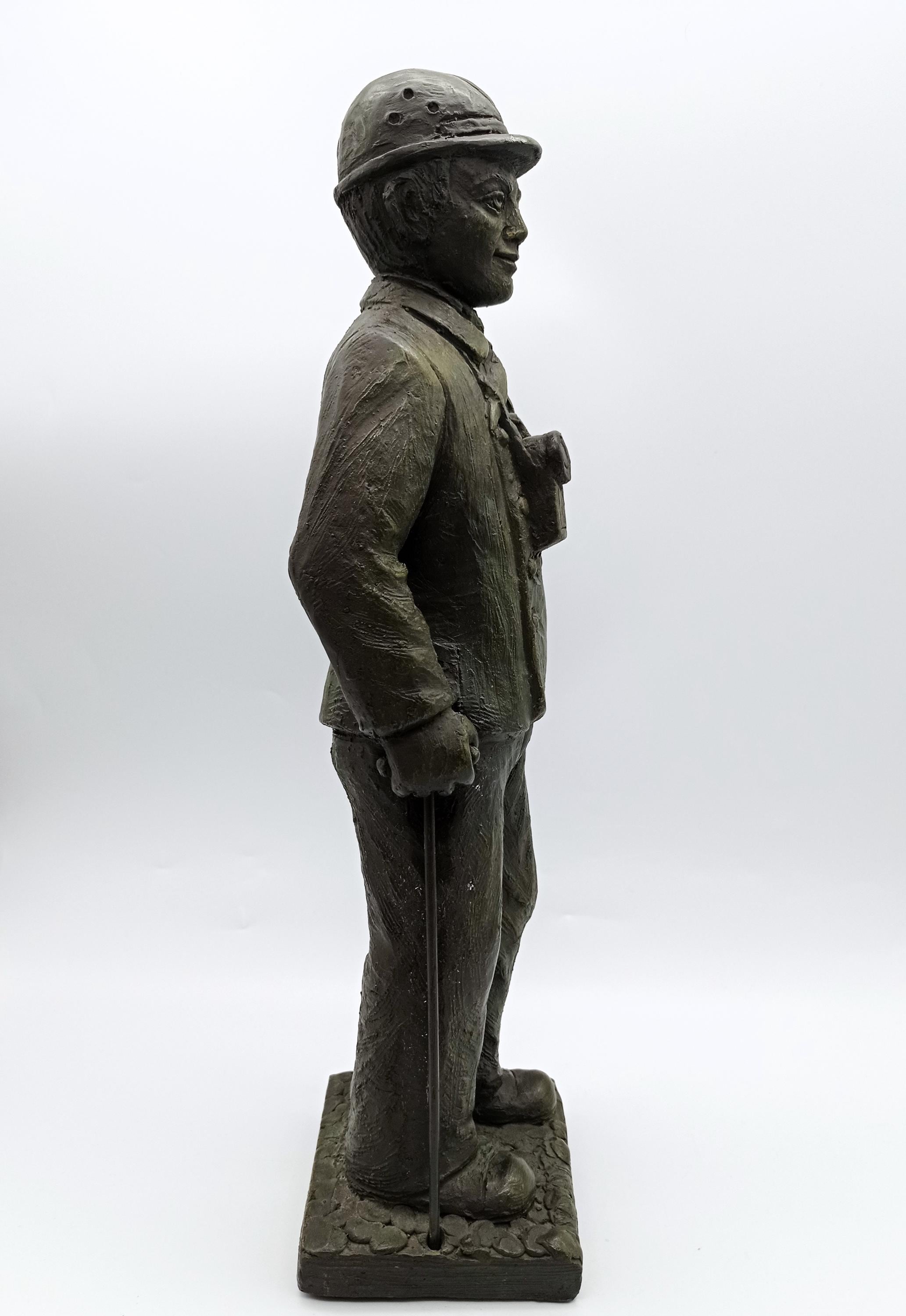 Vintage Mat Wanders Miner Statuette, Collectable Coal Miner Figurine by ...