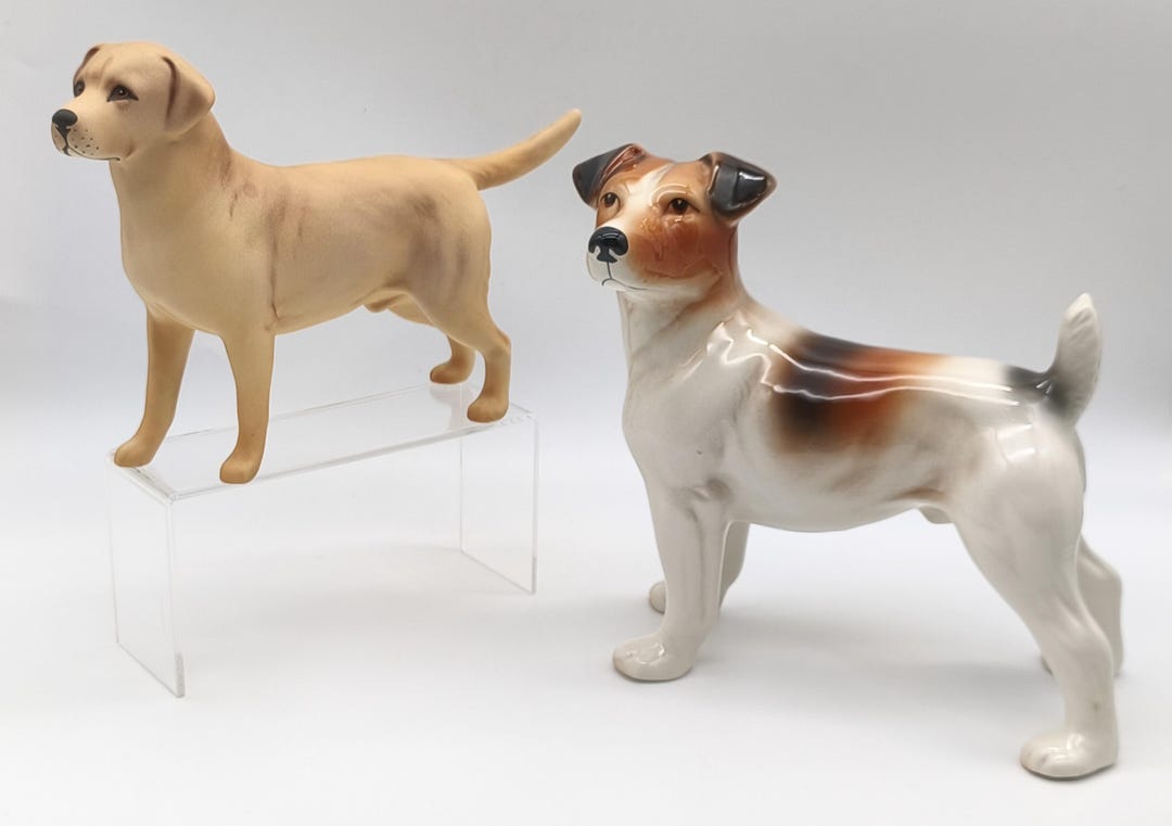 Vintage English Dog Figurines, Collectable Ceramic Dogs, Melba Ware ...