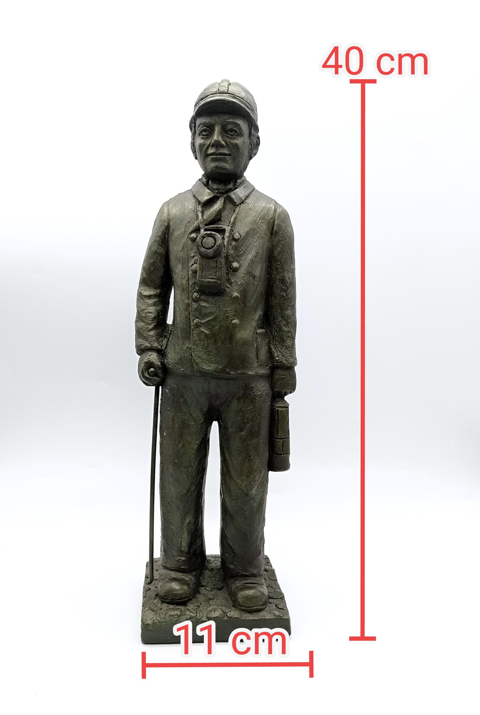 Vintage Mat Wanders Miner Statuette, Collectable Coal Miner Figurine by ...