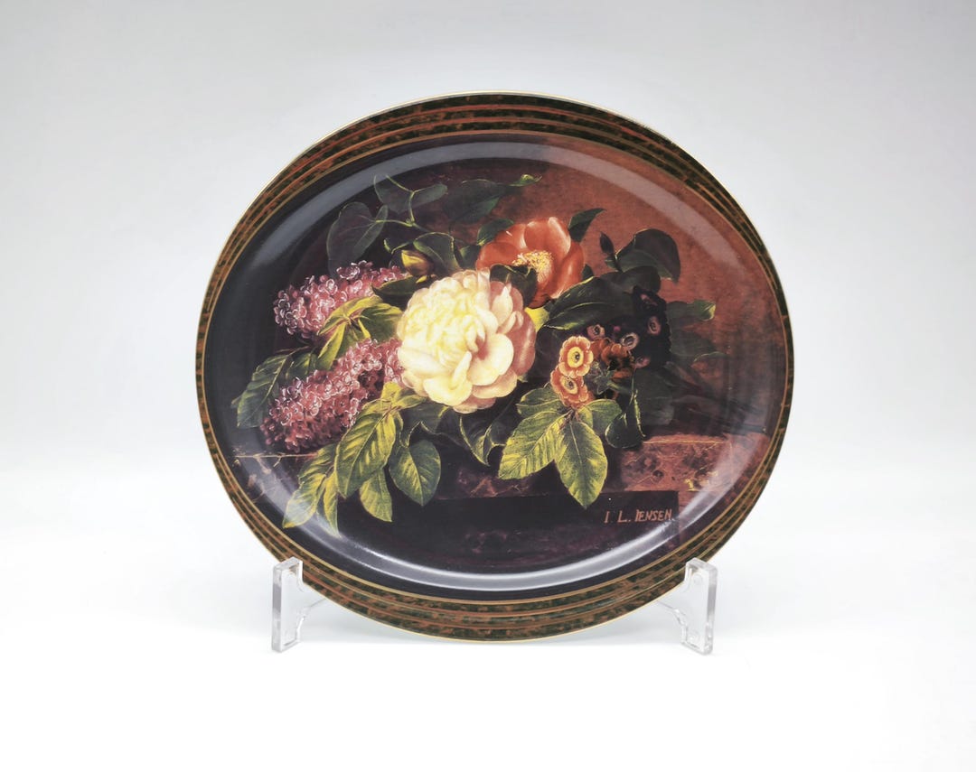 Vintage Johan Laurentz Jensen Porcelain Plate No. 2, Grande Kopenhagen ...