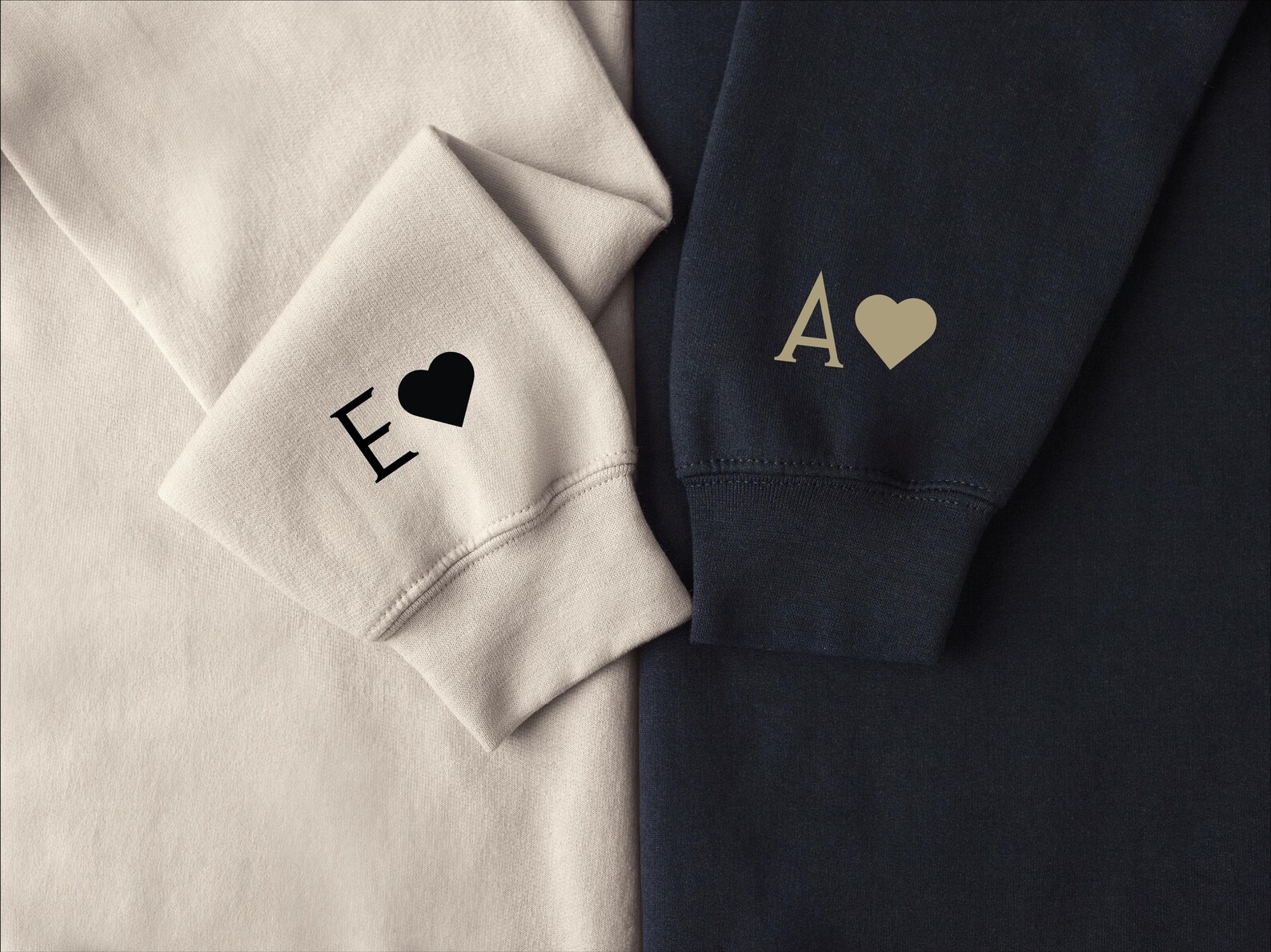Roman Numeral Sweatshirt | Custom Matching Couple Jumper | Couple Gift ...