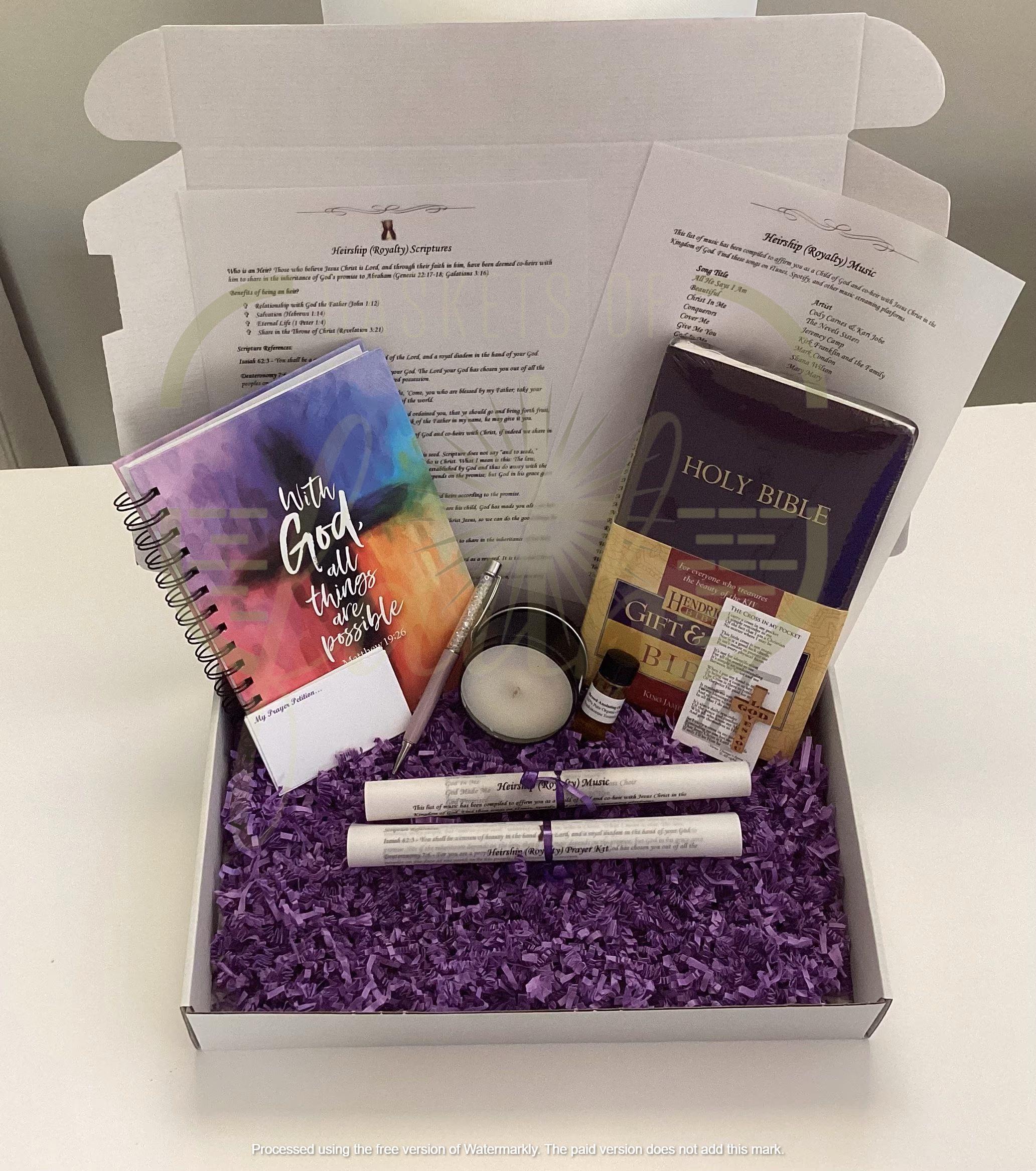 Signature Prayer Kits, Gift Box, Customized Gift, Self Love Kit ...