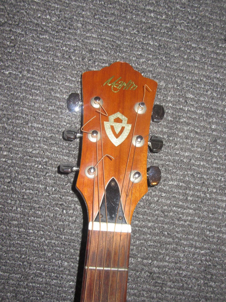 Rare Vintage Marlin M 450 Acoustic Guitar With Hard Case - Etsy Canada