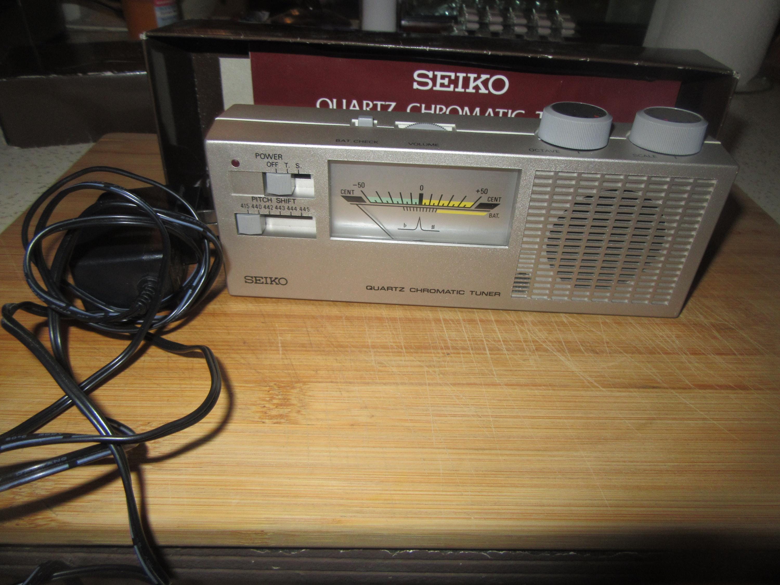Rare Vintage Seiko Quartz Chromatic Tuner - Etsy