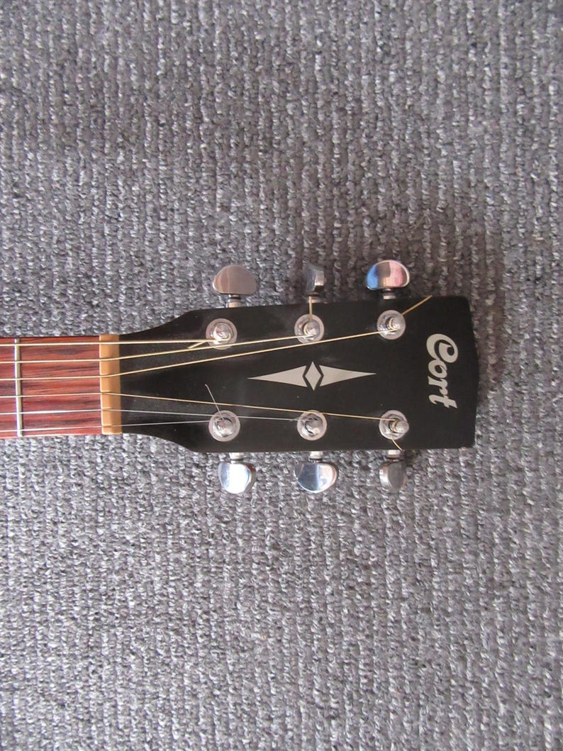 Vintage Cort Acoustic Guitar ( Satin) - Etsy