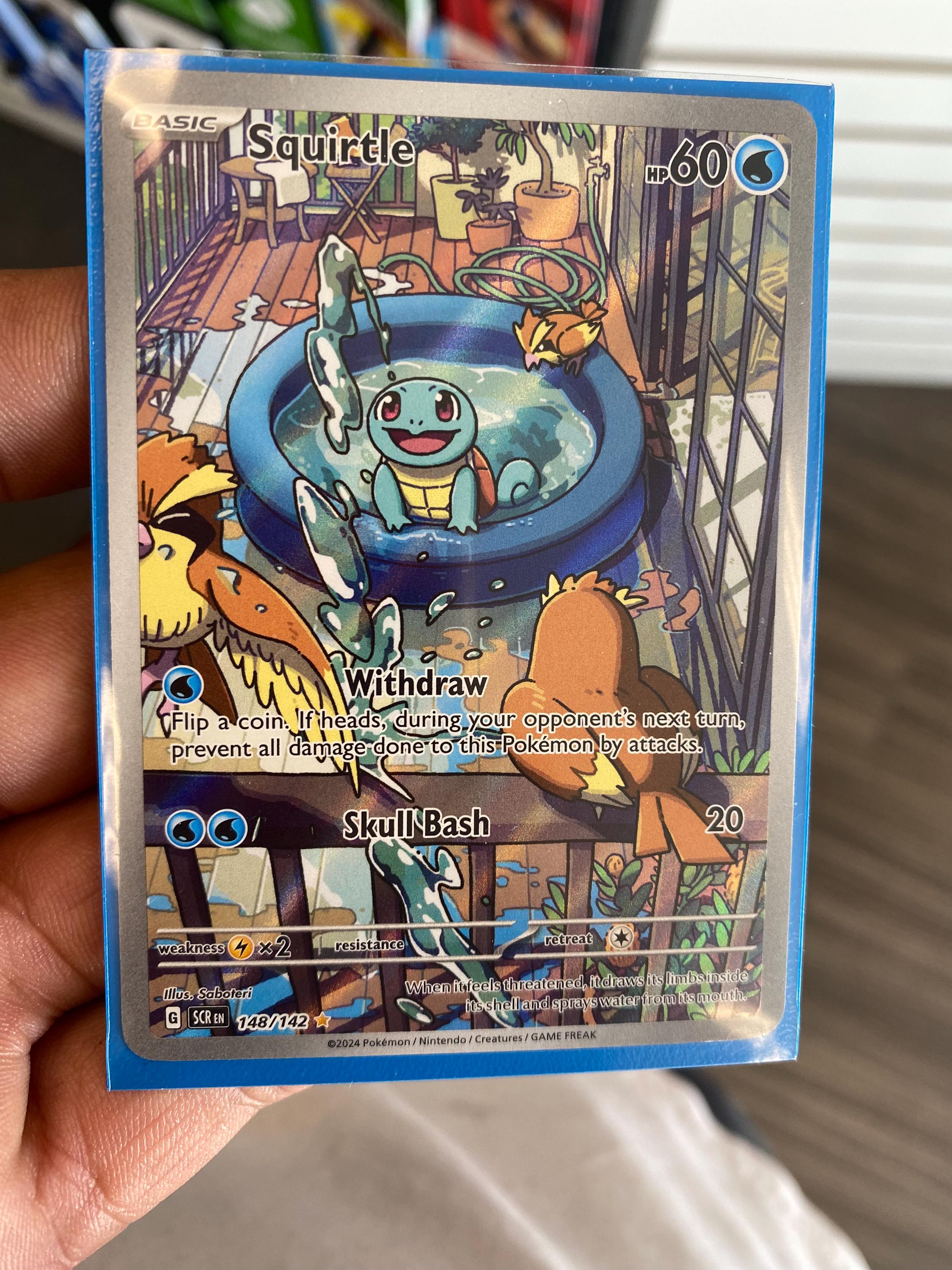 Squirtle Illustration Rare - Etsy