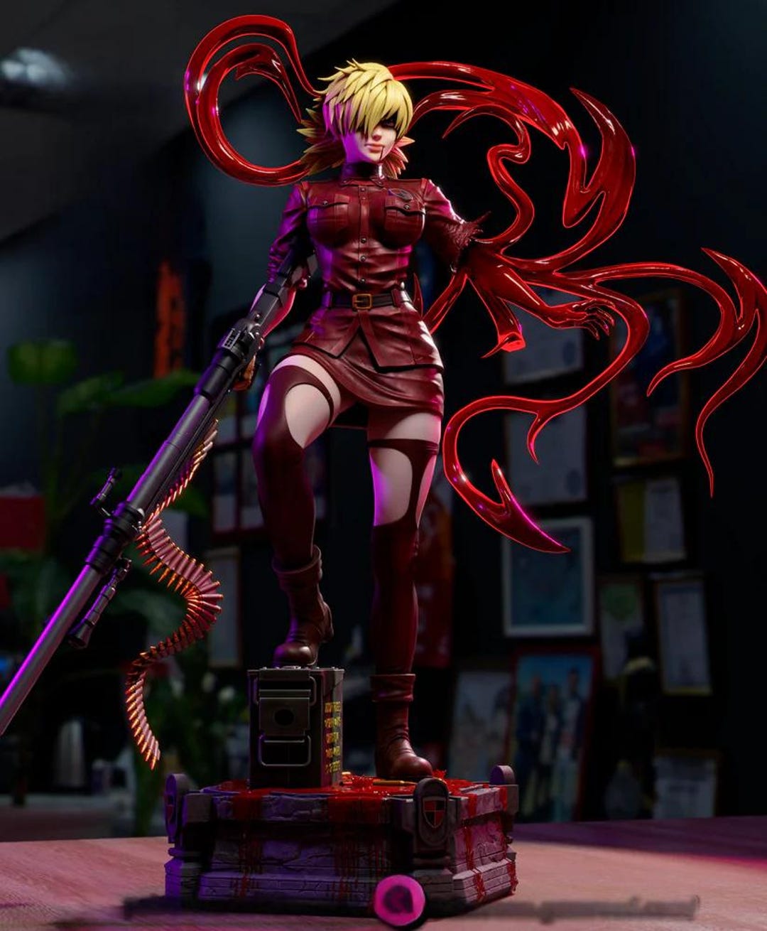 Seras Victoria,draculina NSFW Hellsing 3D Printable STL Model - Etsy UK