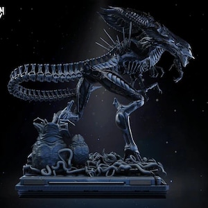 The Ultimate Queen Alien STL Model: Embrace the Darkness - Etsy Australia