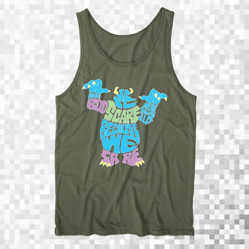 We Scare Because We Care SVG PNG Bundle, Monster Sully Group, Cartoon ...