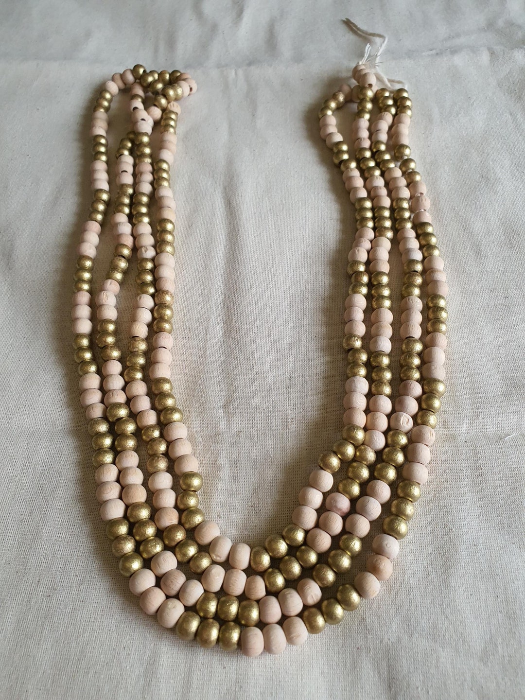 Gold Tree Beads Garland Christmas Decor EXPRESS SHIPPING - Etsy