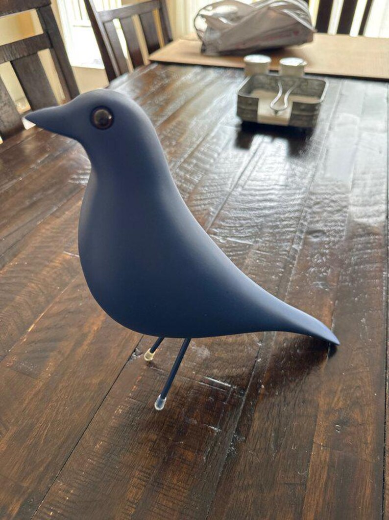 Modern Bird Figurine Bird House Decoration Sleek Bird Sculpture Unique ...