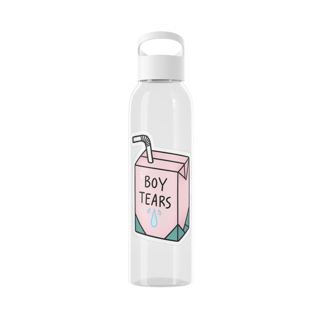 Boy Tears Juice Box Water Bottle - Etsy