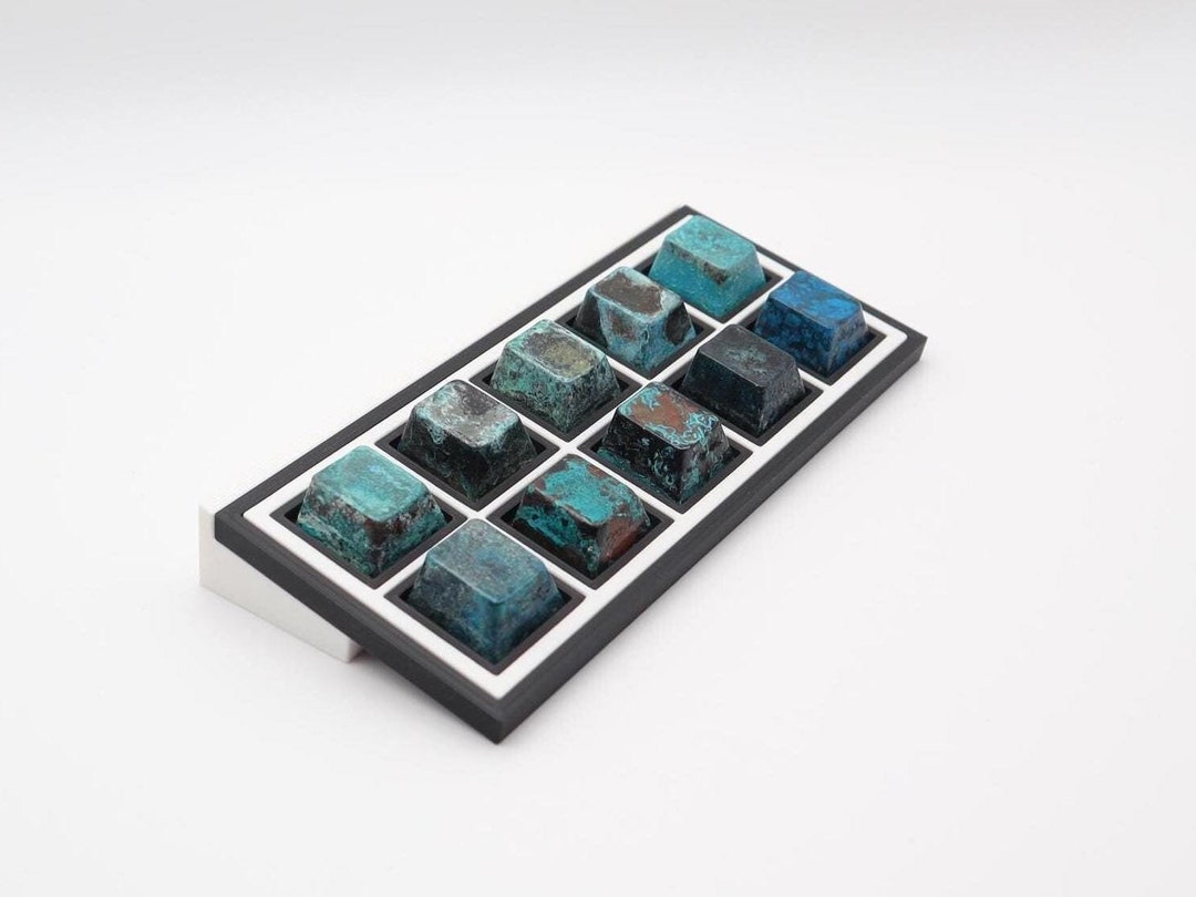 10key Artisan Keycap Display Tray - Elegantly Designed With a Versatile ...