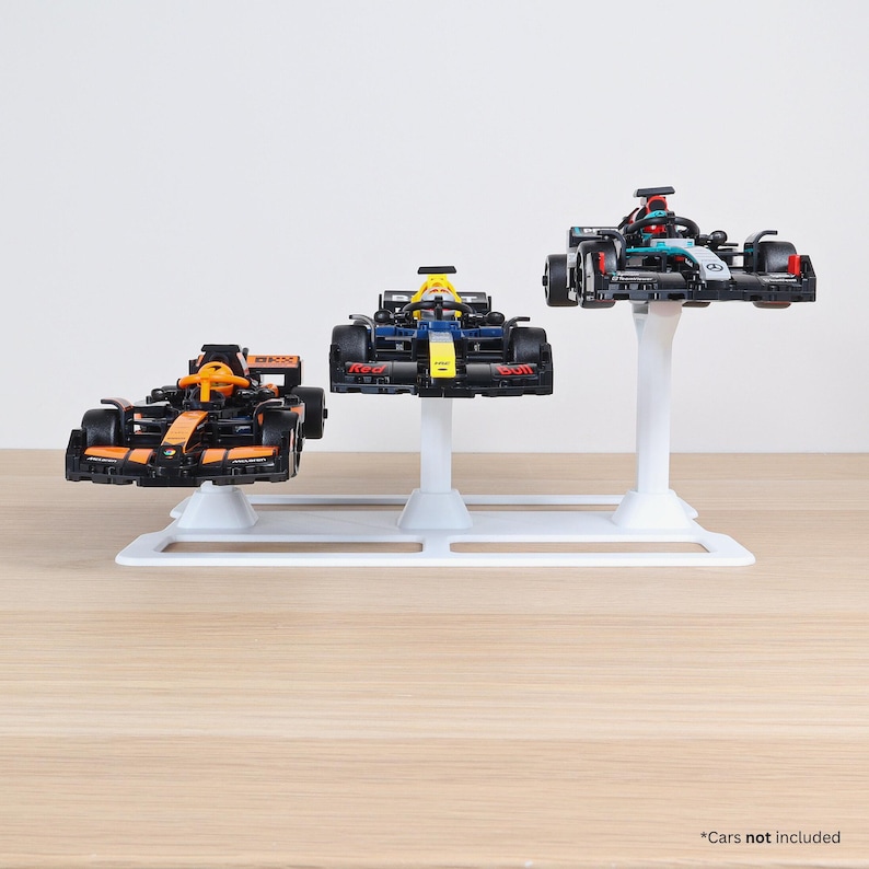 LEGO Speed Champions Display Stand – 3 Car F1 Rack - Etsy