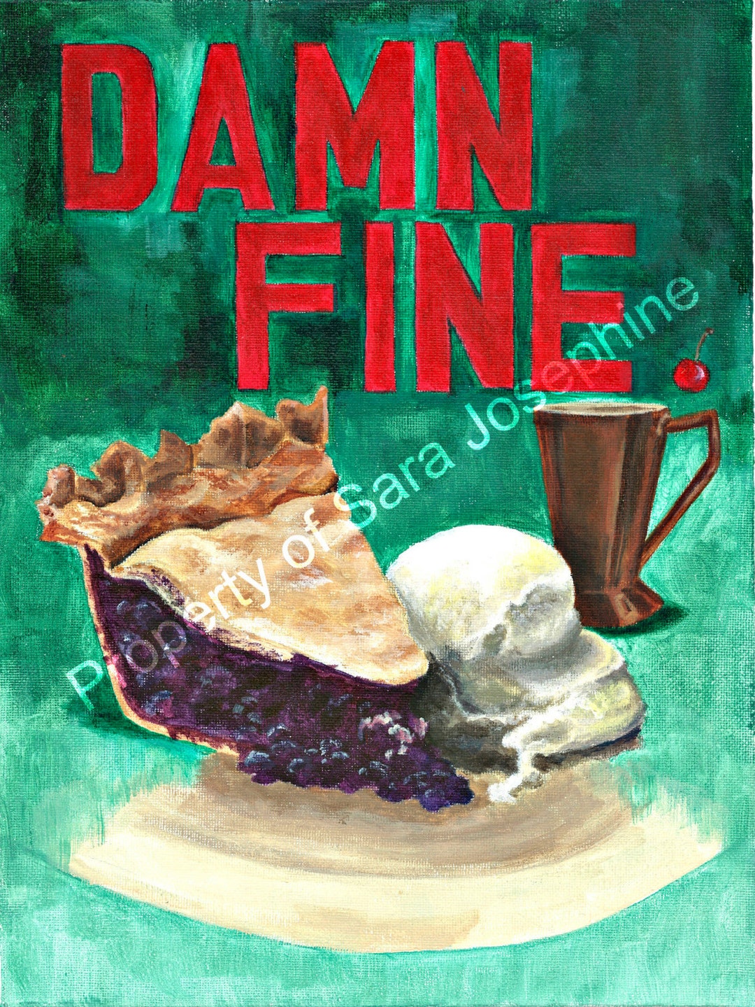 Damn Fine Coffee Print - Etsy