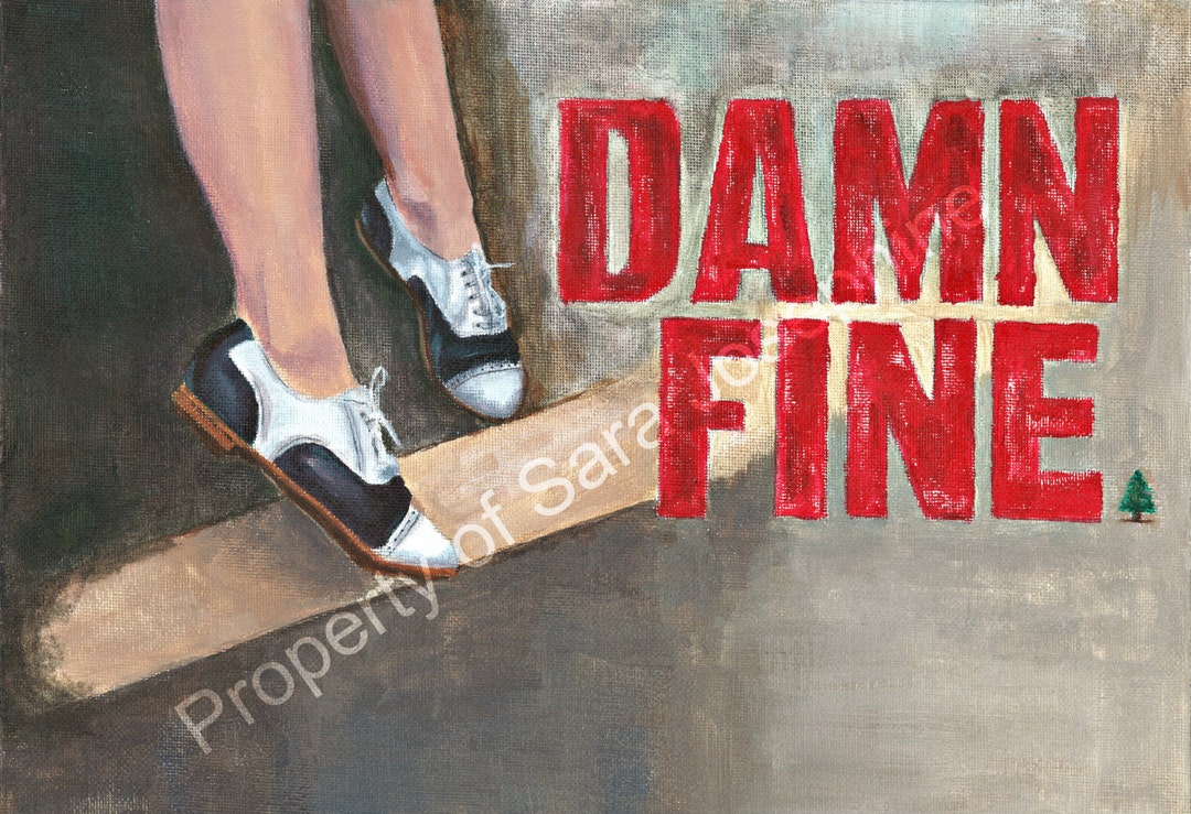 Damn Fine Audrey Art Print - Etsy