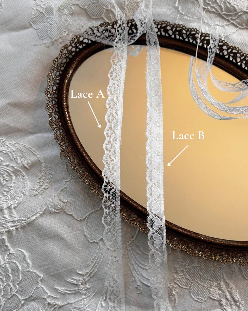 Lace Trim Table Numbers - Wedding Decor - Etsy