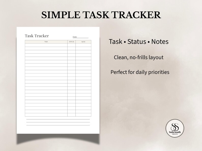 Printable Work Planner Bundle, Work Log and Task Tracker, Weekly ...