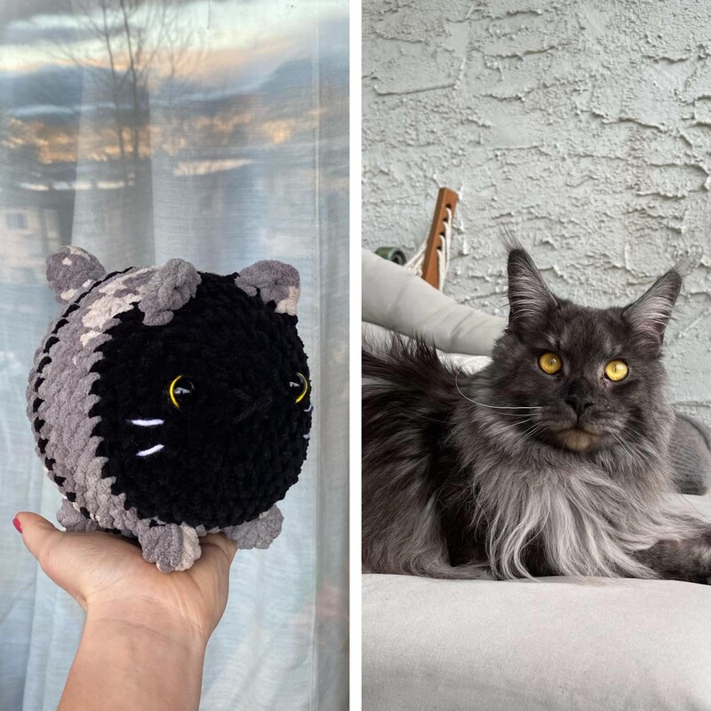 Stuffed Cat - Etsy