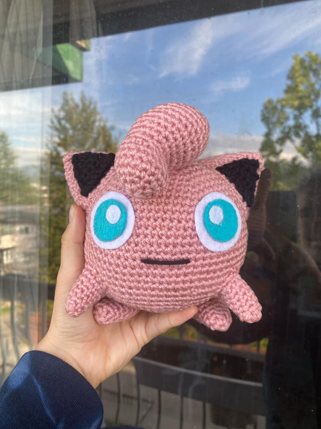 Jigglypuff Pokemon Crochet Plushie - Etsy