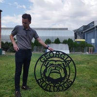 Georgia Bulldog G Logo - Etsy