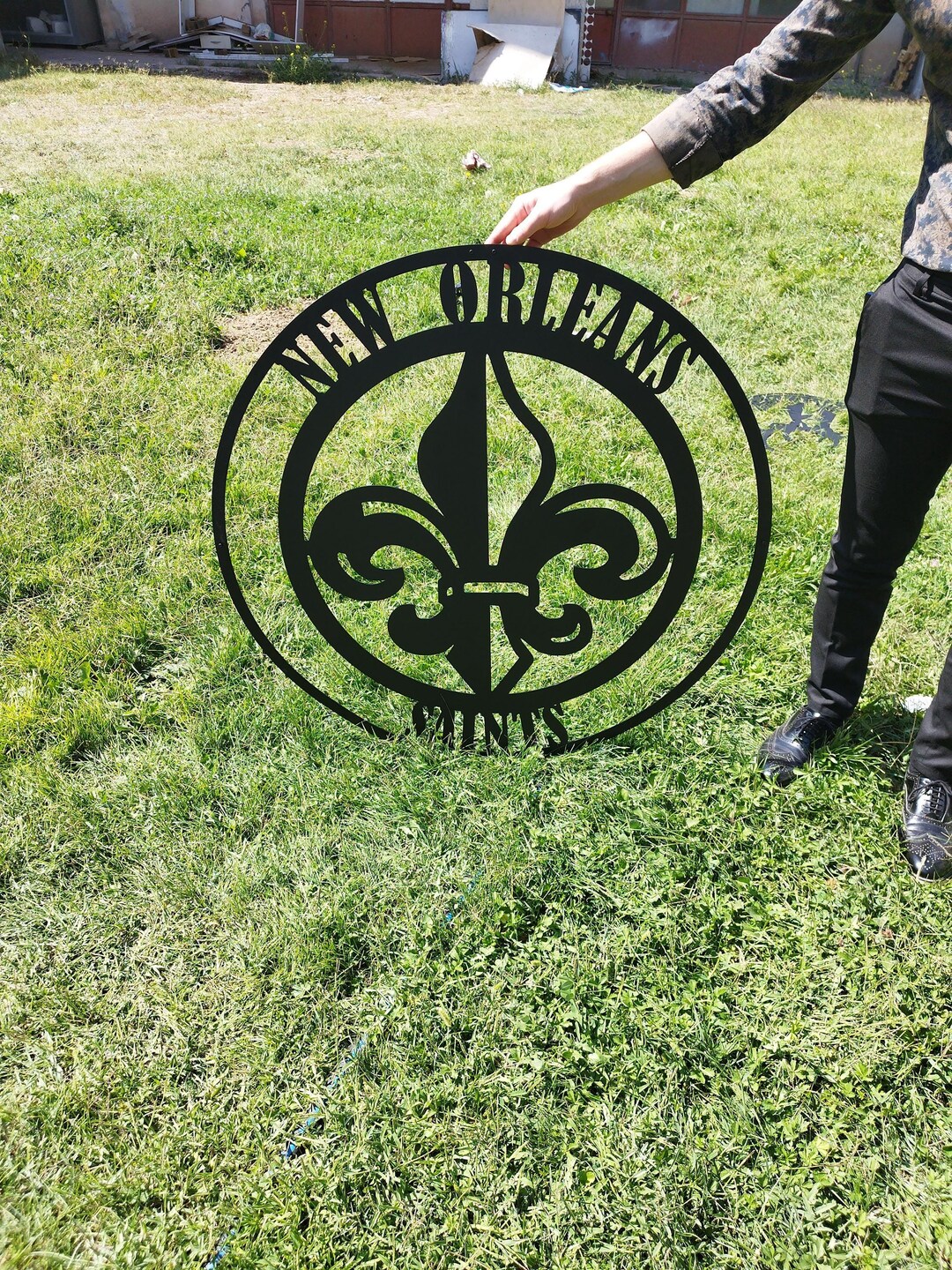 Metal New Orleans Saints Wall Decor - Metal New Orleans Saints Wall Art ...
