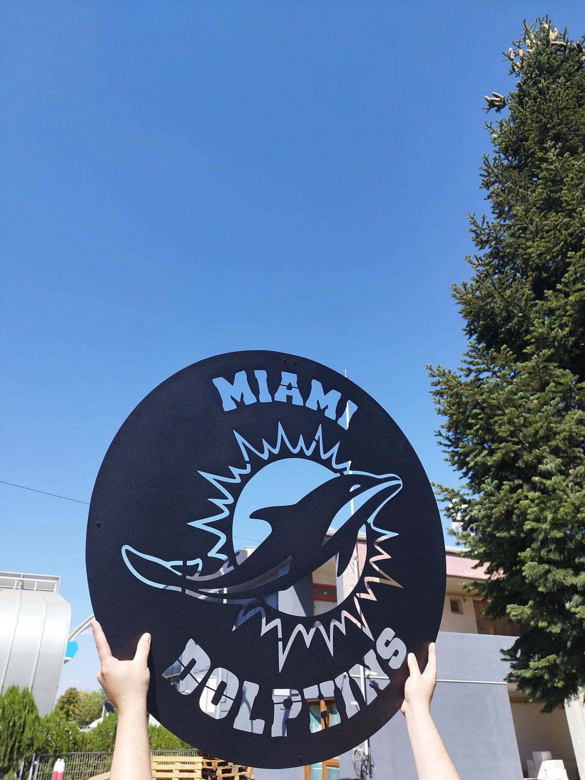 Metal Miami Dolphins Wall Decor - Etsy