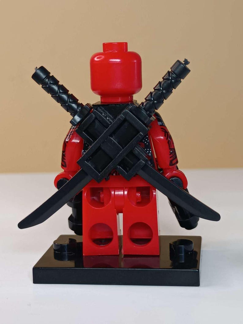 Dead Pool Custom Marvel Minifigure Avengers Infinity War End Game ...
