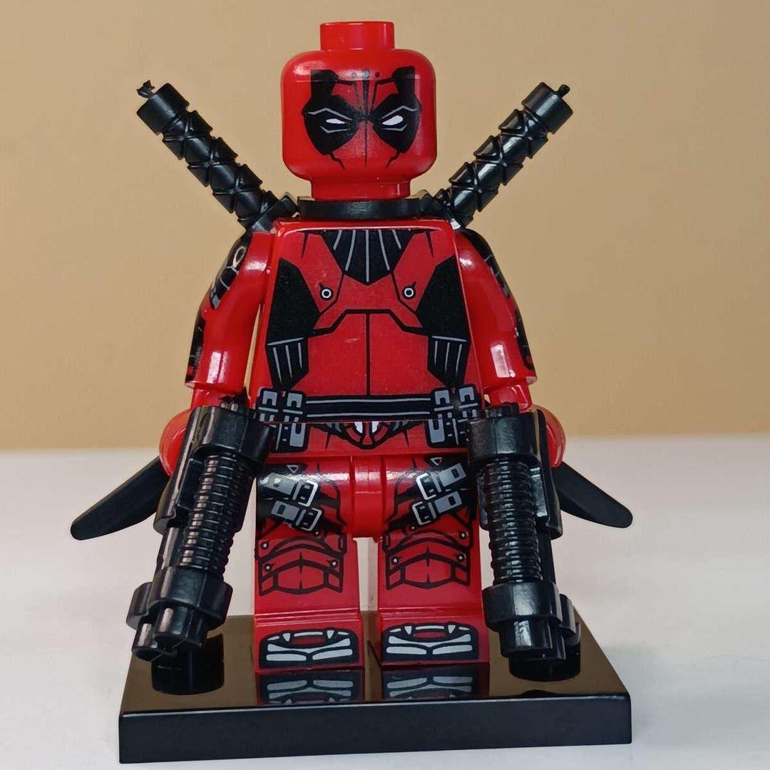 Dead Pool Custom Marvel Minifigure Avengers Infinity War End Game ...
