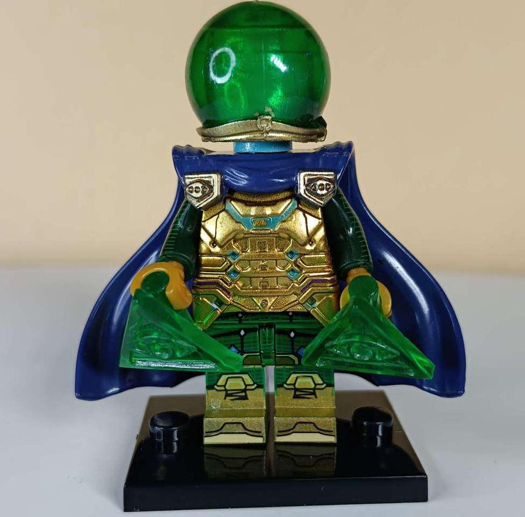 Mysterio Custom Marvel Minifigure Spider Man Supervillain - Etsy
