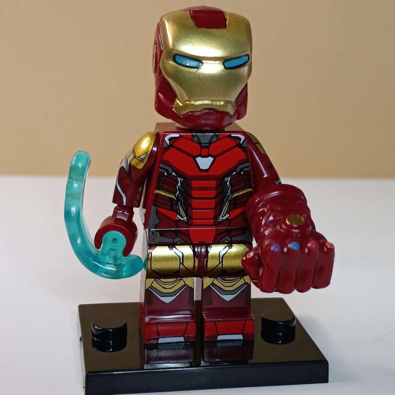Iron Man Custom Marvel Minifigure Avengers Infinity War End Game ...