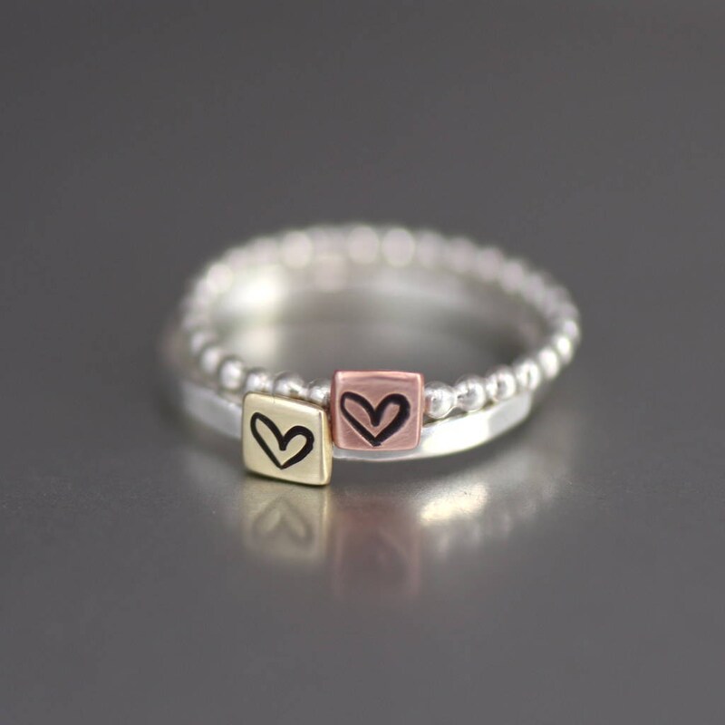 Heart Ring - Etsy