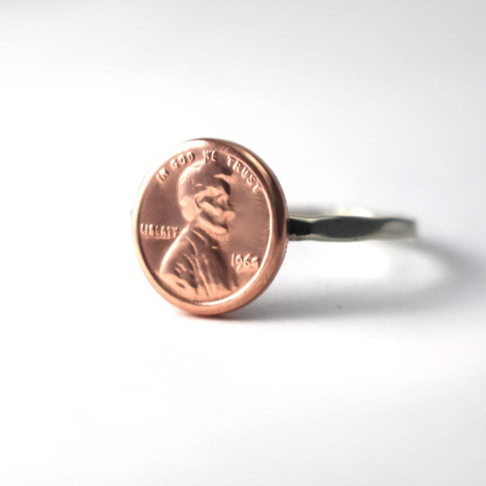Penny Ring Money Jewelry Lucky Penny Ring Copper Penny - Etsy Ireland