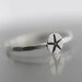 Starfish Ring, Sea Star Stack Ring, Stack Ring, Silver Stack Ring, Starfish Stack Ring, Beach ...