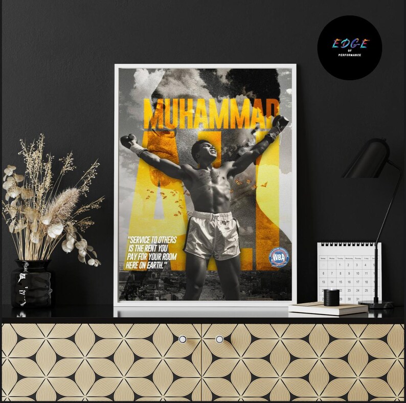 Motivational Art & Boxing Posters to Inspire Greatness - Etsy