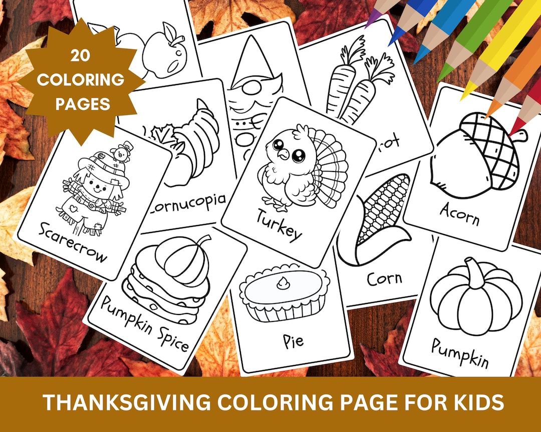 Thanksgiving Turkey Coloring Pages for Kids, Cute Turkey, Thanksgiving ...