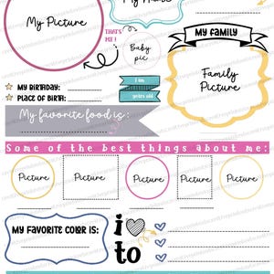 Customised, All About Me, Star of the Week, School Project ...