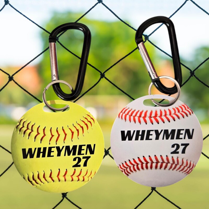 Softball Tags - Etsy