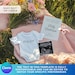 Spring Pregnancy Announcement Baby Girl Reveal Digital Template ...
